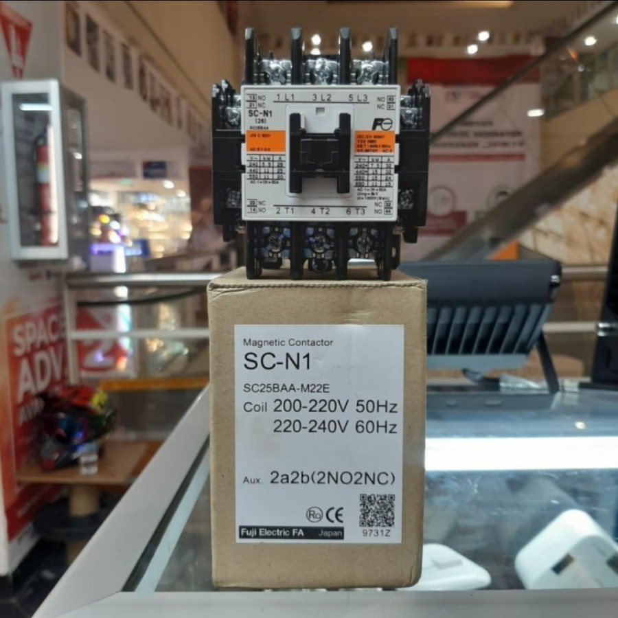 富士電氣 SC-N1 220v SCN1 接觸器 SCN-1 接觸器 | 蝦皮購物