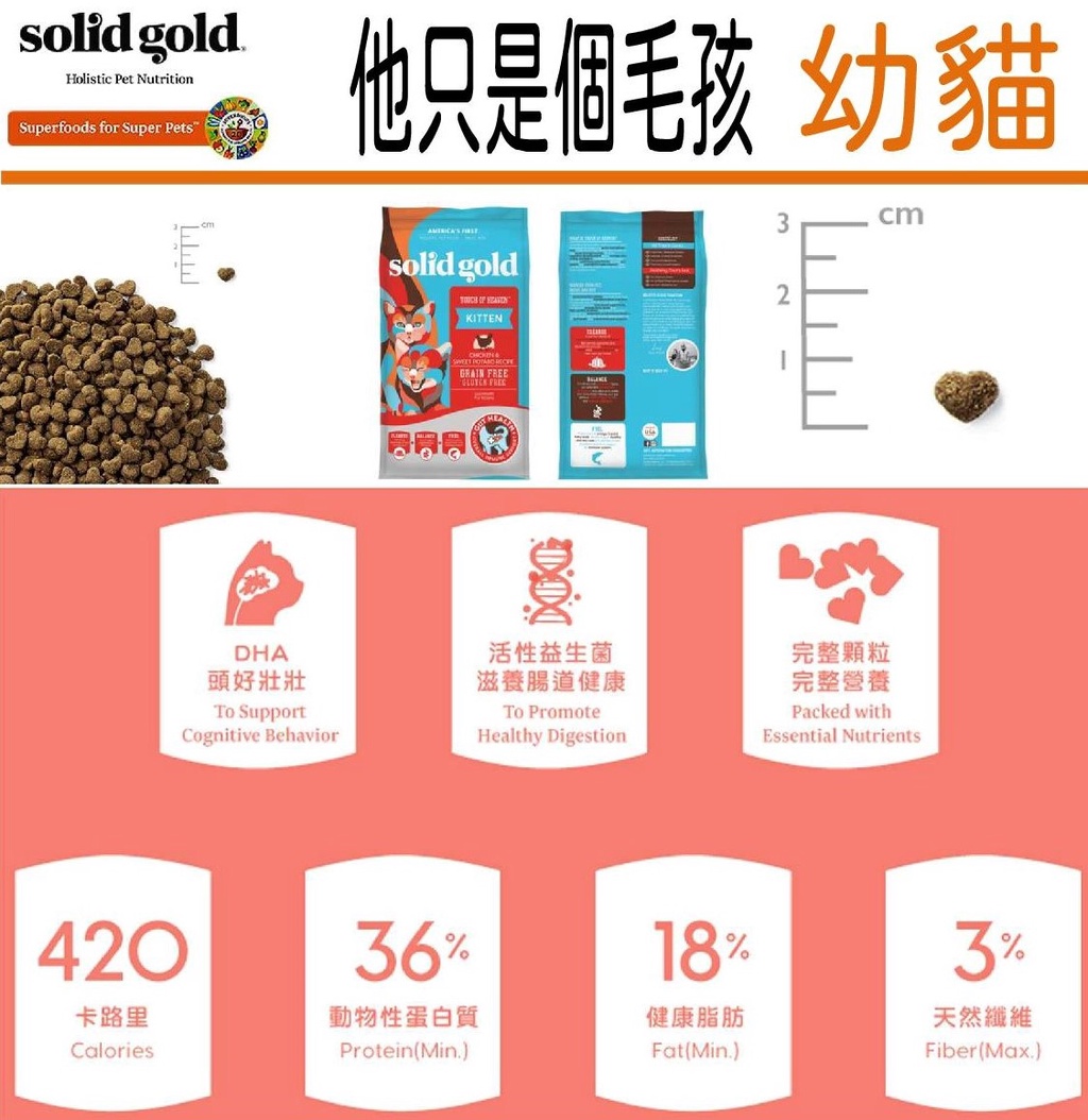 【Solid Gold 素力高 】3-12LB 貓 /貓在屋頂曬月亮/宅貓吃雞/宅貓吃魚/身輕如燕/虎虎生風-貓飼料 | 蝦皮購物