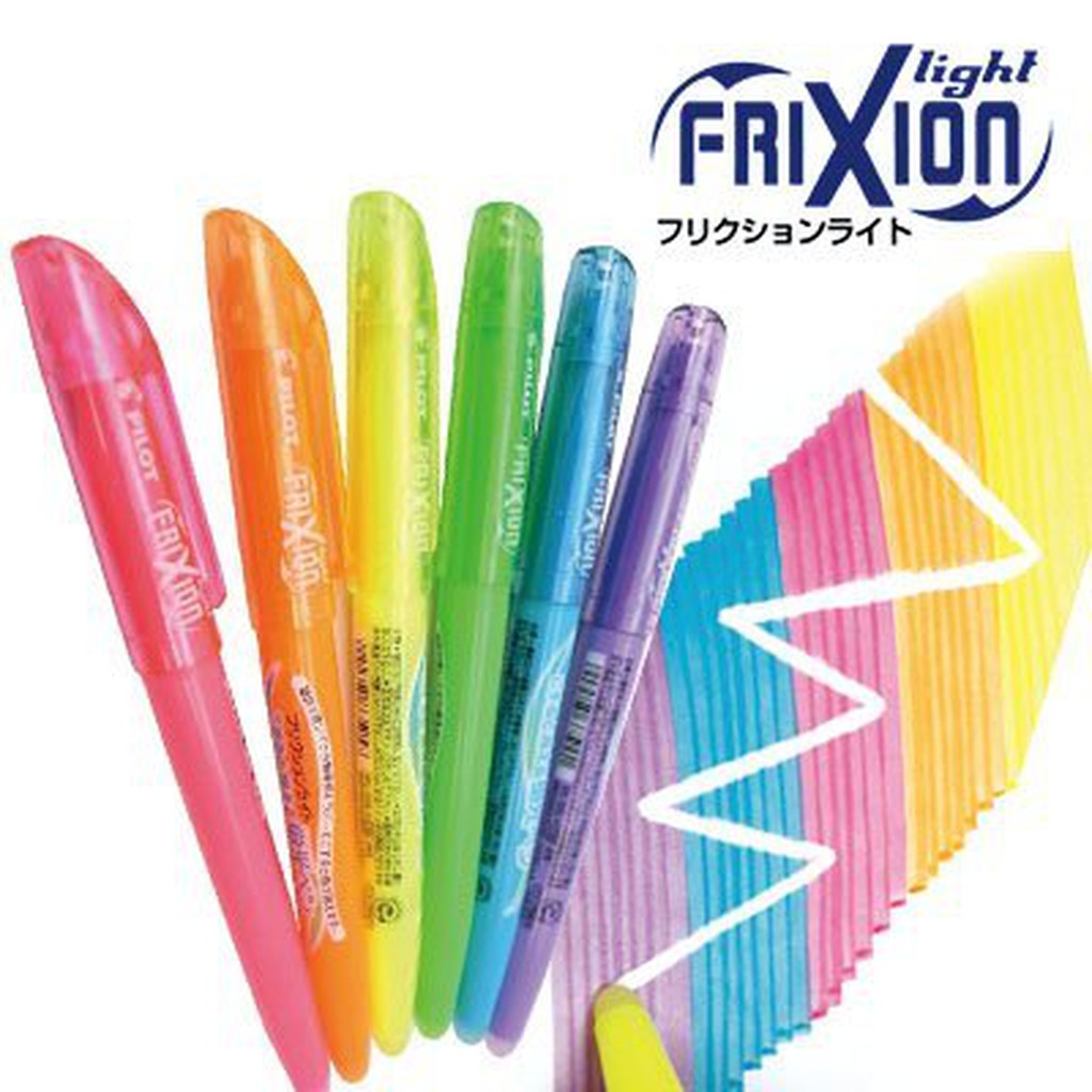 【STU】PILOT Frixion 螢光魔擦筆 螢光擦擦筆 可擦螢光筆 螢光摩擦筆 SFL-10SL | 蝦皮購物