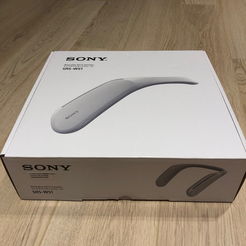 [全新公司貨]Sony無線穿戴式揚聲器 SRS-WS1 | 蝦皮購物