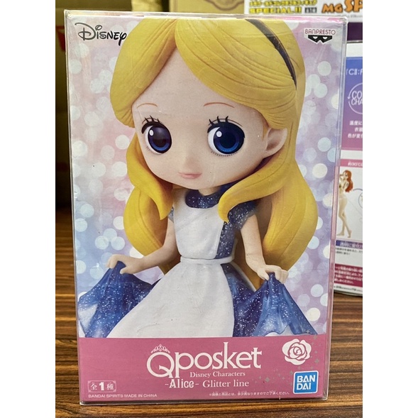 日版 Disney Qposket Alice 愛麗絲 公主公仔 | 蝦皮購物