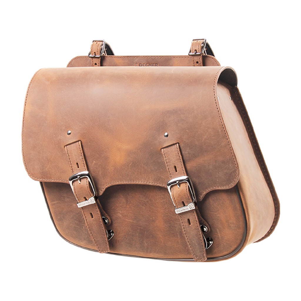 安信 | DEGNER 騎士包 SB-60IN 皮革馬鞍包 咖啡 12L 側包 馬鞍袋 哈雷 印地安 美式 SB60I | 蝦皮購物