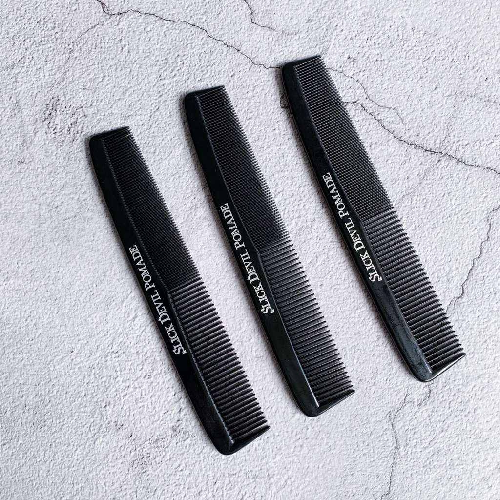 Slick Devil 經典7吋扁梳 長梳 梳子 油頭梳～正品 附發票【恒色】 | 蝦皮購物