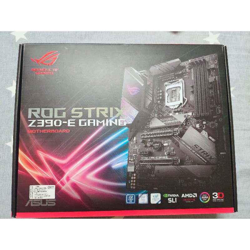 ROG STRIX Z390-E GAMING (保固至2021/11/14） | 蝦皮購物