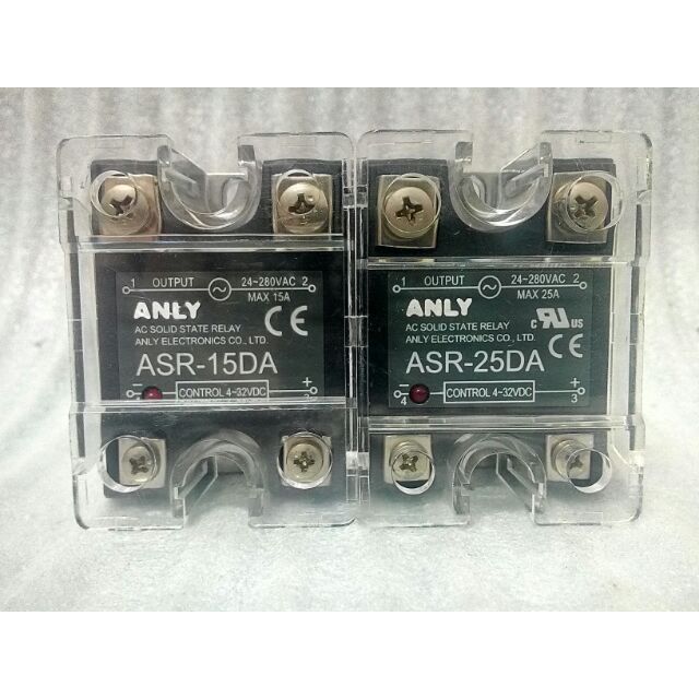 🌞二手現貨保固 ANLY安良SSR固態繼電器 ASR-15DA / -25DA 入4-32VDC 出24-280VAC | 蝦皮購物