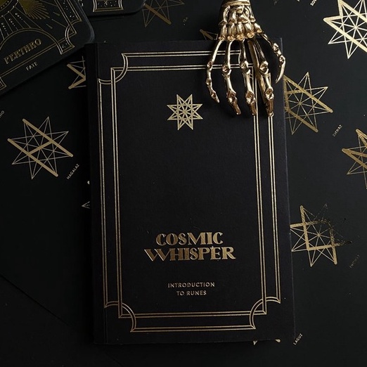 中381【佛化人生】現貨 正版 Cosmic Whisper Rune Deck 宇宙細語盧恩卡 | 蝦皮購物