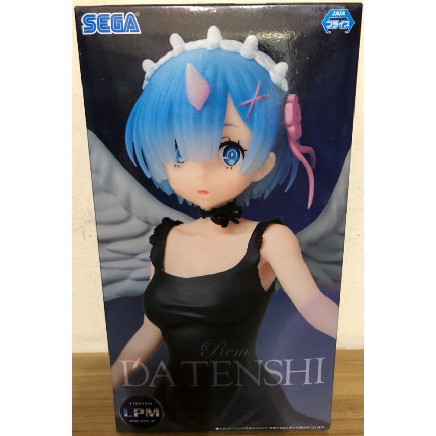 FGS> 正版 日版 SEGA LPM RE 從零開始的異世界生活 雷姆 蕾姆 墮天使 鬼天使 黑衣 爆乳 美女 公仔 | 蝦皮購物