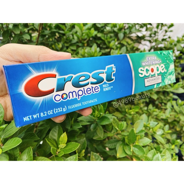 Crest Complete Extra Whitening Plus 範圍牙膏 - 美國 | 蝦皮購物