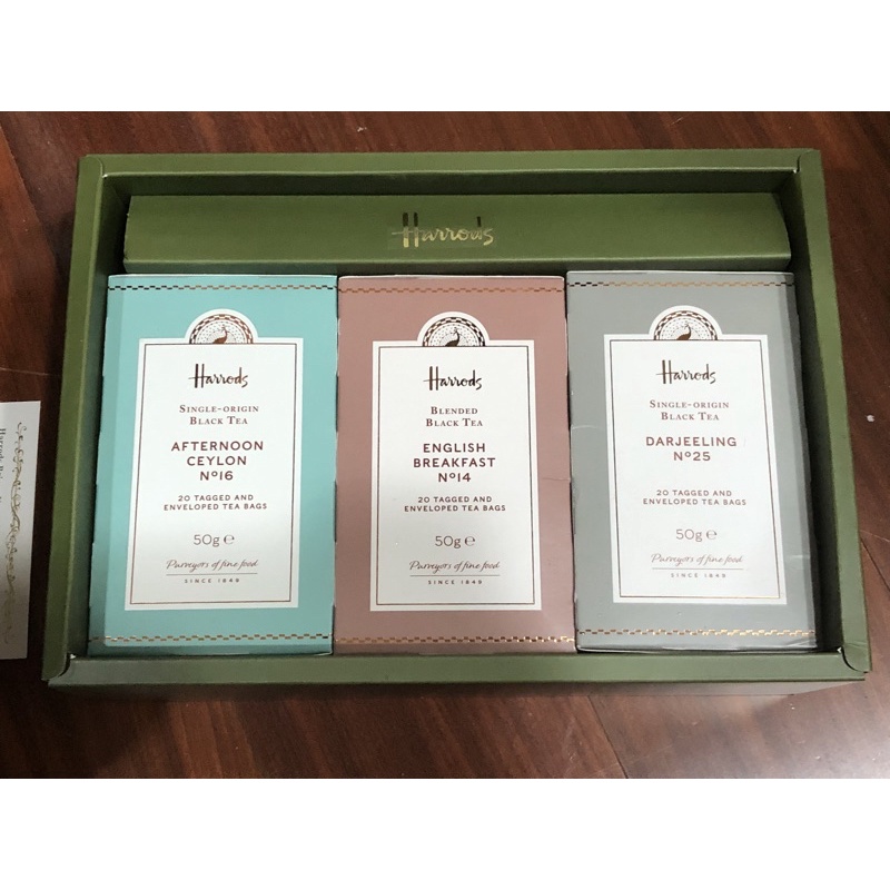 HARRODS茶包禮盒組 | 蝦皮購物