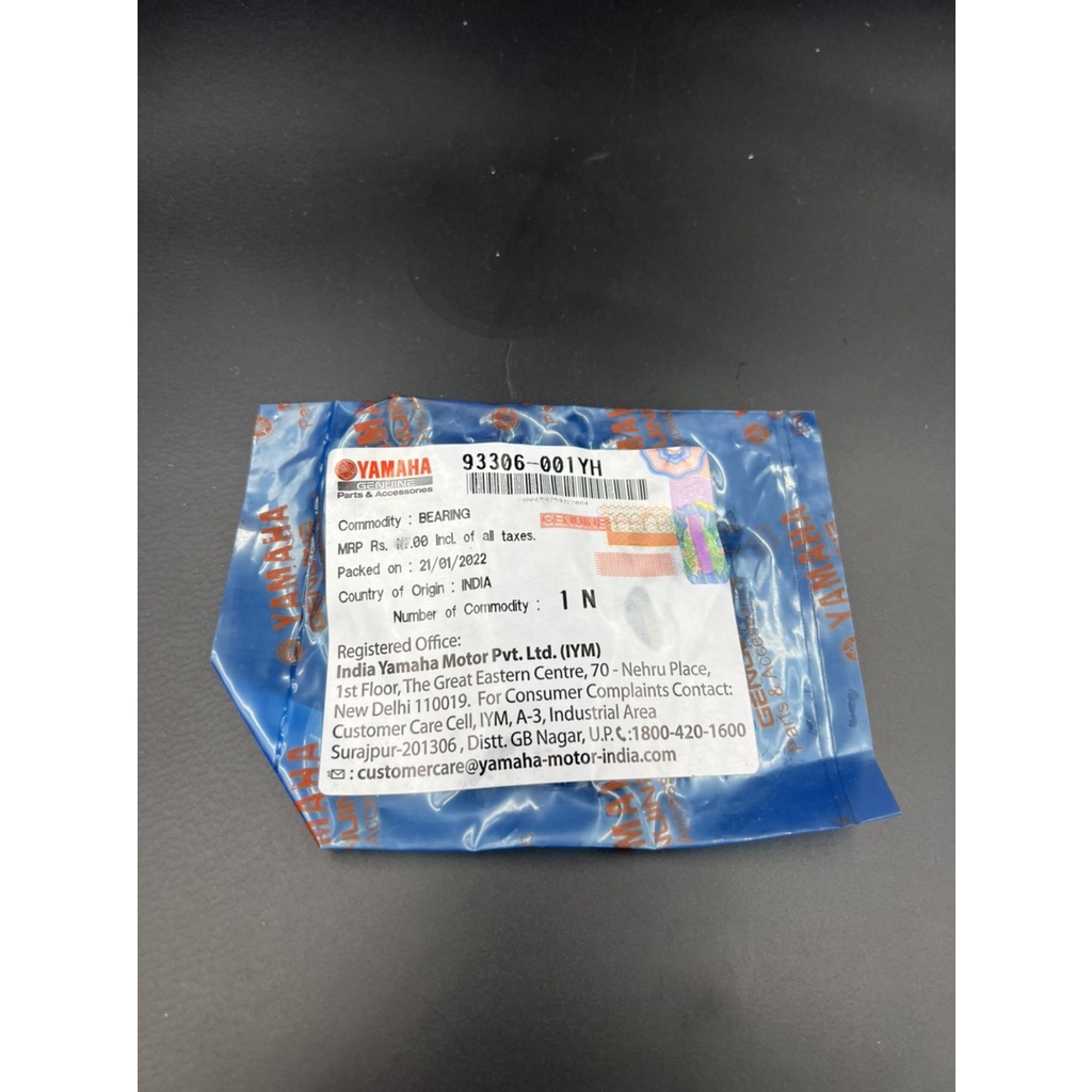 YAMAHA 印度 R15V3 MT15 凸輪軸 培林 軸承 93306-001YH 93306-001YJ | 蝦皮購物