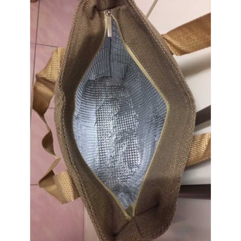 麻布 保溫袋 保冰袋 保冷袋 便當袋 提袋 野餐 保溫 保冰 外帶 購物袋 袋子 | 蝦皮購物