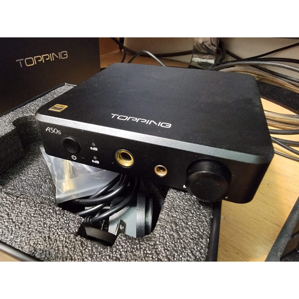 二手 無外傷 9成新 拓品 TOPPING A50s 耳機擴大機 耳擴 前級 支持 4.4mm | 蝦皮購物