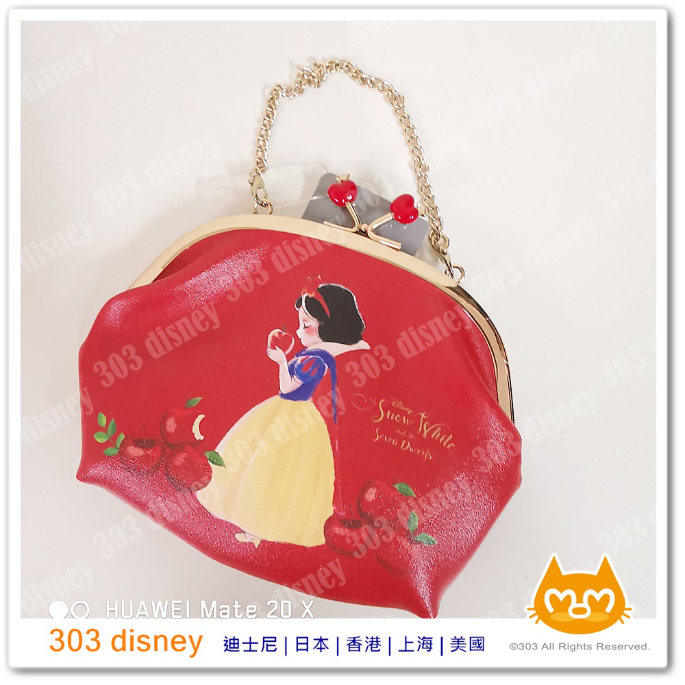 現貨*日本迪士尼商店 白雪公主 珠扣包 金鍊包 【303 disney 代購】 | 蝦皮購物