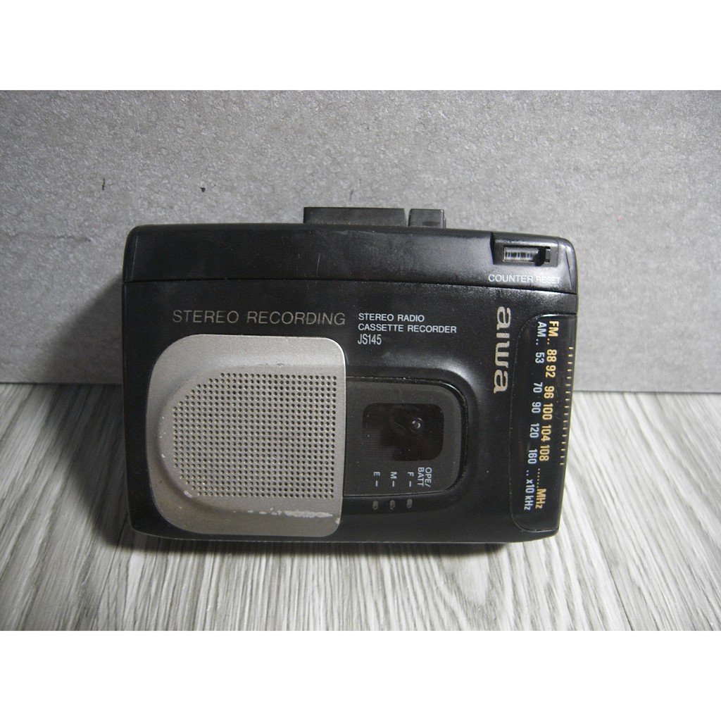 二手- 故障 古董 AIWA 愛華 HS-JS145 卡式隨身聽 故障機 零件機 材料機 | 蝦皮購物