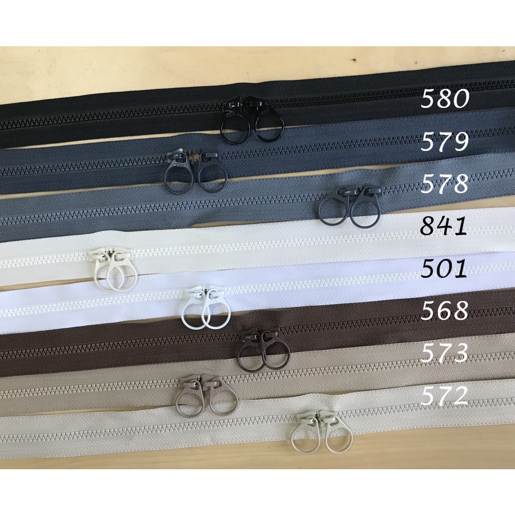 [新竹-Cherry拼布教室]YKK 拉鍊 易開罐 16吋(40cm) 易開罐 雙頭 3V 定吋 塑鋼拉鍊 (基礎色) | 蝦皮購物