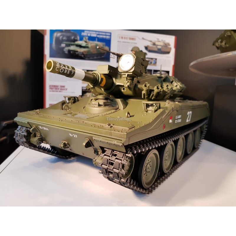 創億RC 田宮TAMIYA # 56043 U.S. 美軍 M551 Sheridan 謝里登輕型坦克 | 蝦皮購物