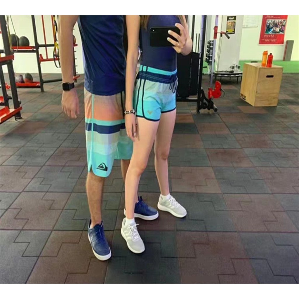 💯🇹🇼出貨♥️ 現貨+預購【澳洲大牌QUIKSILVER &Roxy】新款♥情侣親子裝♥衝浪短褲-休閒居家運動-尺寸齊全 | 蝦皮購物