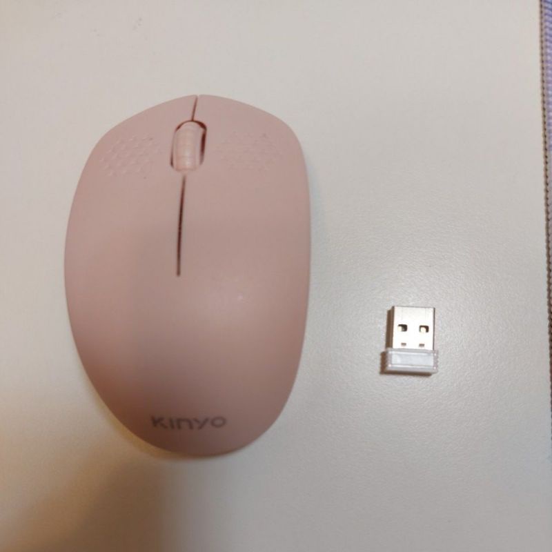 KINYO 2.4GHz 無線滑鼠 GKM-910 2.4G 無線靜音滑鼠 二手滑鼠 | 蝦皮購物