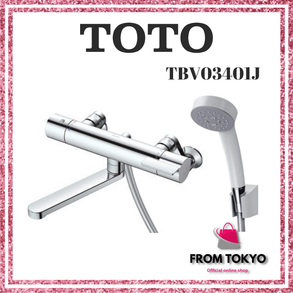 日本直送 有貨 TOTO 溫控恆溫水龍頭 TBV03401J TBV03404J 蓮蓬頭 新款 東陶 | 蝦皮購物
