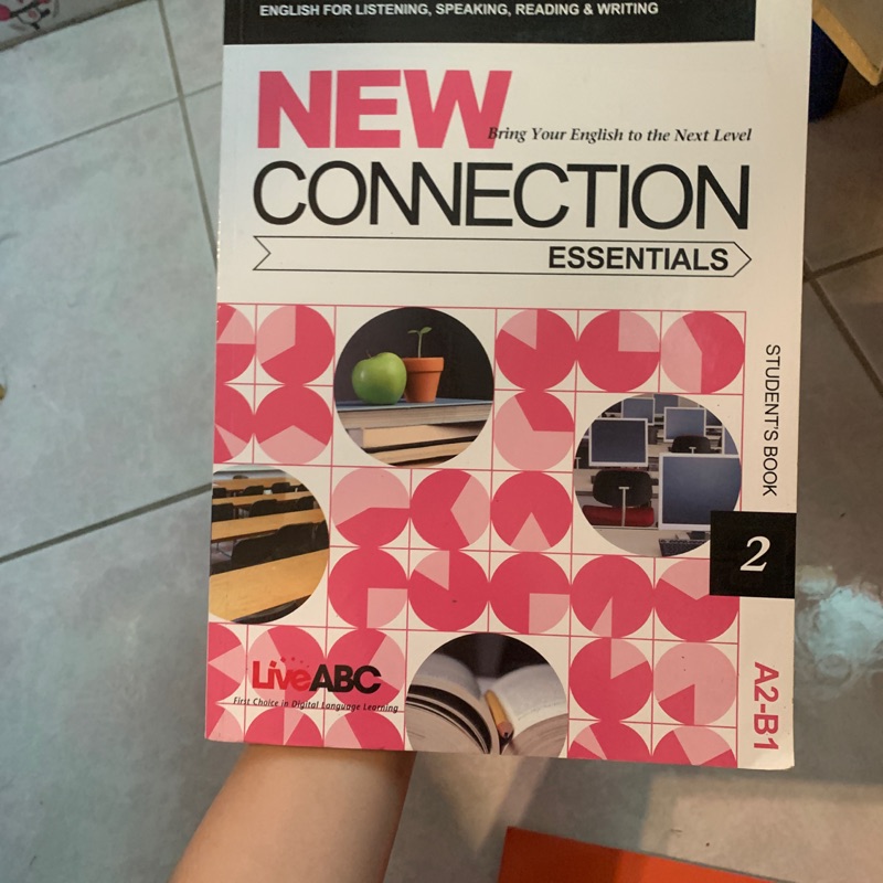 New connection book2 附光碟 大學 英文課本 LiveABC | 蝦皮購物