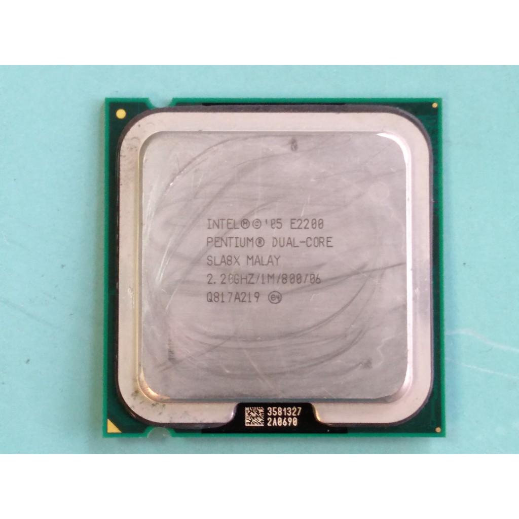 Intel Pentium Dual-Core E2200 CPU (2.2G / 1M / 800) | 蝦皮購物
