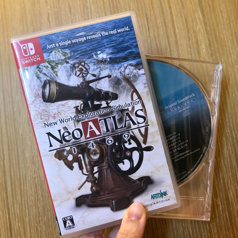 NS Nintendo Neo Atlas 1469 新世界地圖 二手 | 蝦皮購物