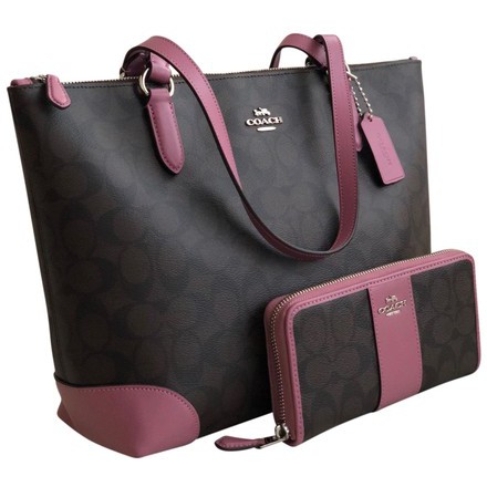 COACH F54630 PVC長夾/SV/BROWN AZALEA/F27865水藍色浮雕LOGO長夾 | 蝦皮購物