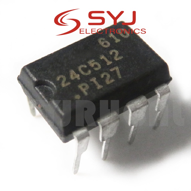 5個AT24C512-10PI-2.7 AT24C512-10PU-2.7 24C512 DIP-8 | 蝦皮購物