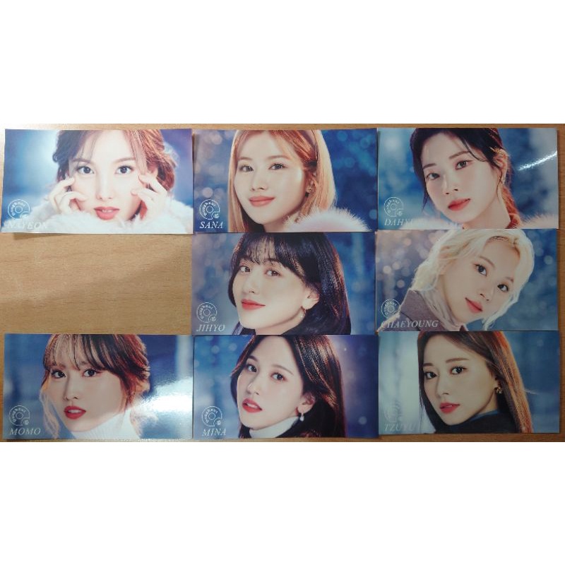 TWICE 日專 IC 卡貼 貼紙 Fanfare &TWICE Perfect world Doughnut | 蝦皮購物