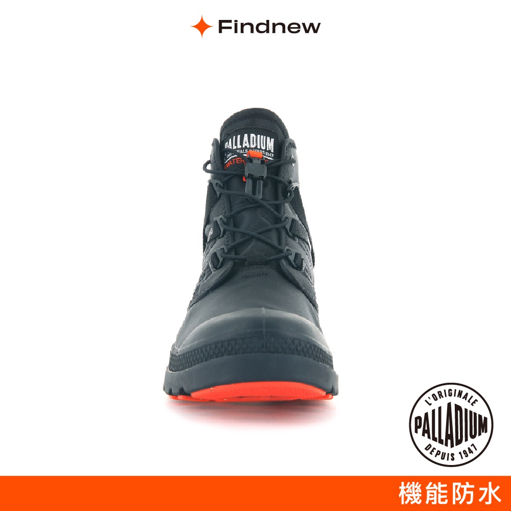 PALLADIUM PAMPA TRAVEL LITE WP+快穿抽繩防水靴 黑色 男女共款77238【Findnew】 | 蝦皮購物