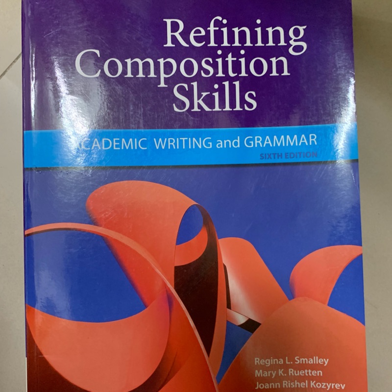 英文寫作 課本 第六版 Refining composition skills | 蝦皮購物