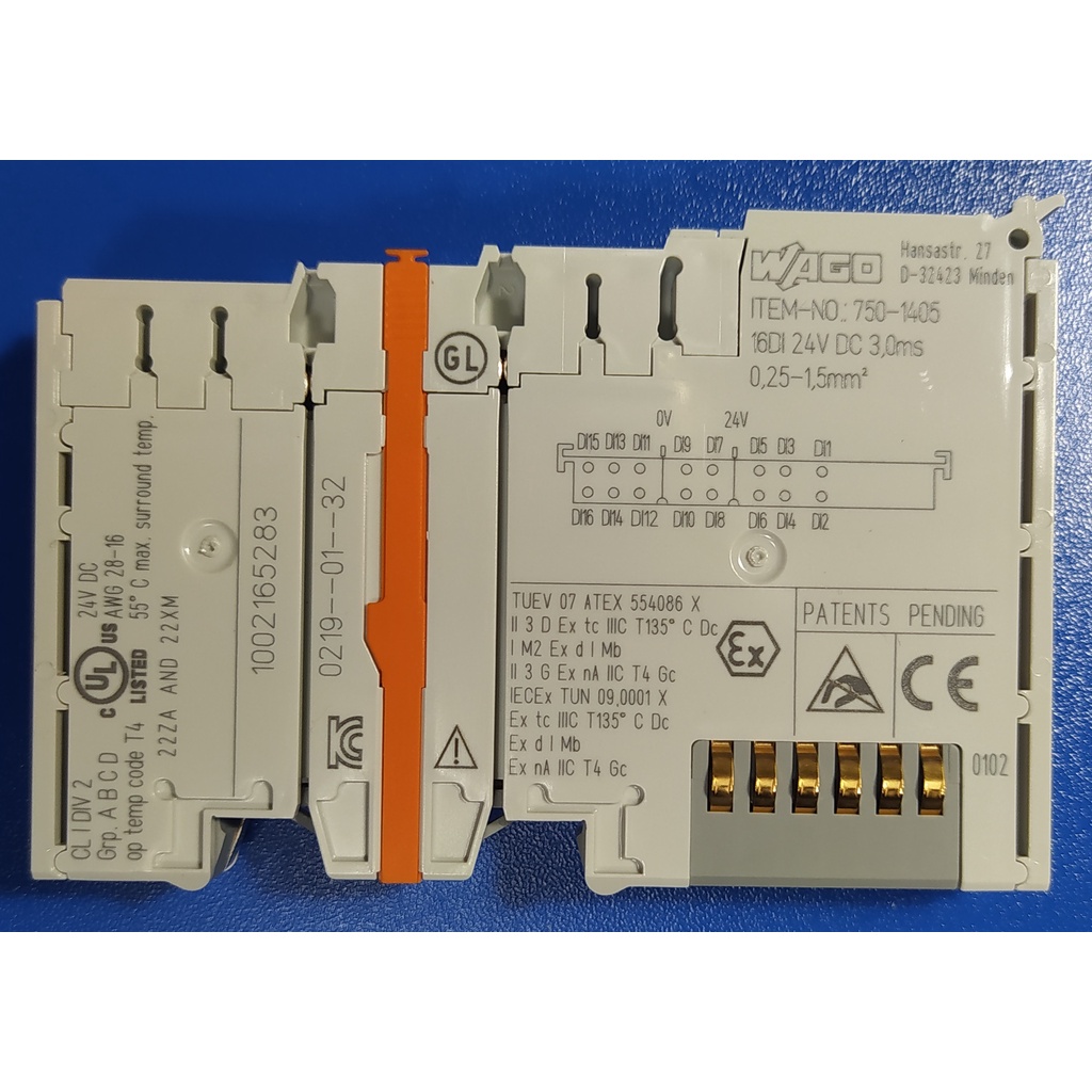 WAGO 750-1405 16 通道數位輸入模組 24 VDC 3 ms PLC 工業模組 | 蝦皮購物