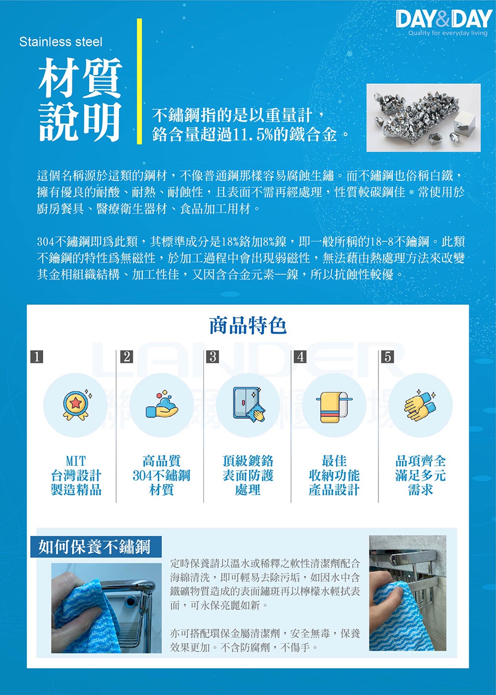 DAY & DAY 《ST3008D-2》桌上型雙層碗盤架 | 蝦皮購物