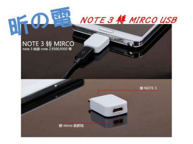 【勁昕科技】三星NOTE3轉接頭MICRO USB V8轉換USB3.0 N900025689頭 傳輸線/數據線 | 蝦皮購物