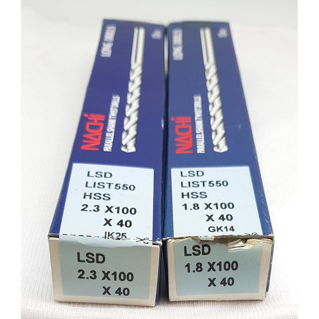 特價出清 日本NACHI 直柄鑽頭 LIST 550 系列 L100 1.1MM-3.0MM LSD1.1X100 | 蝦皮購物