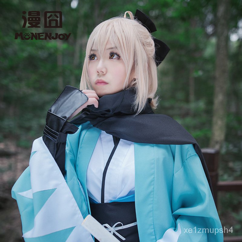 【cosplay.fm 】Fate/Grand Order 衝田總司FGO 櫻saber cos假髮 cos服 | 蝦皮購物
