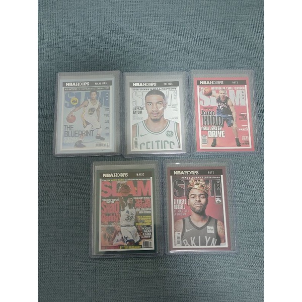 2021-22 Hoops Slam Curry咖哩 Mvp Tatum Kidd O'Neal Russell | 蝦皮購物