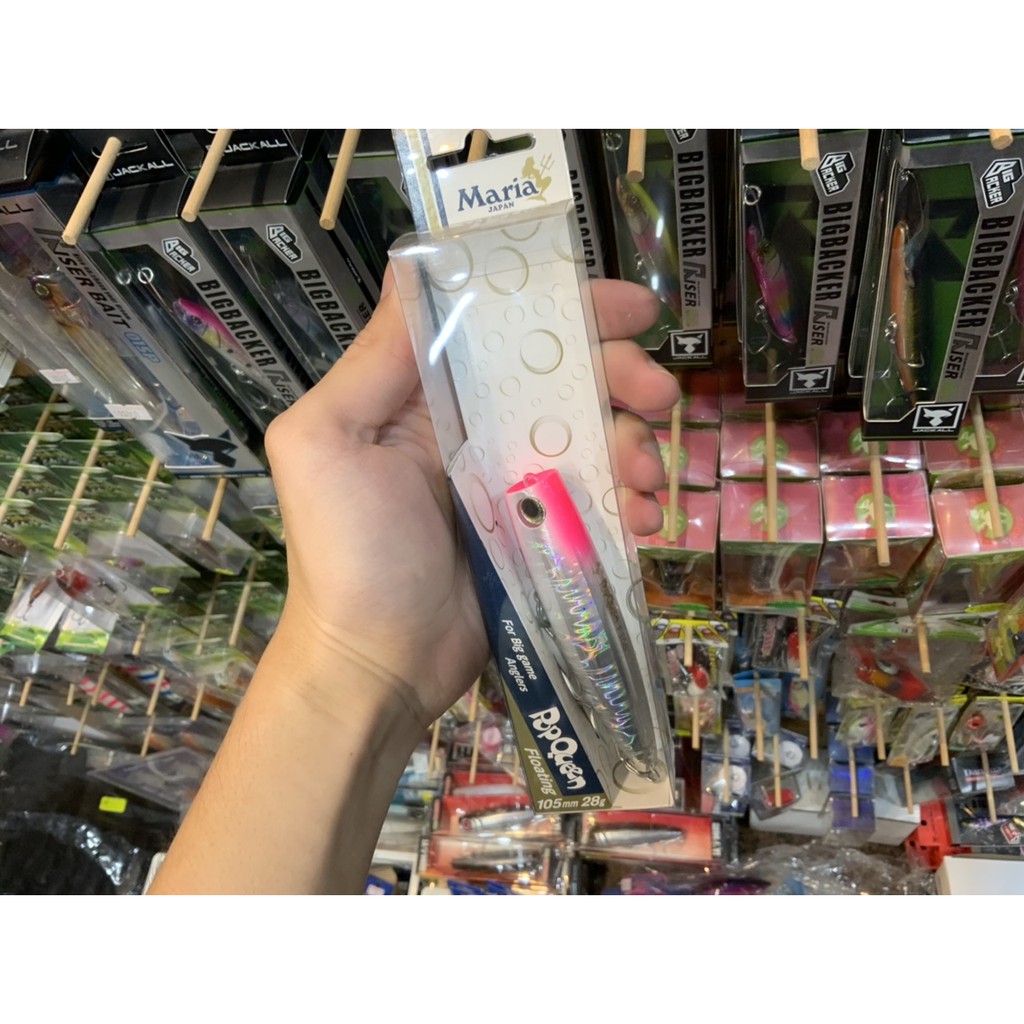 Maria Pop Queen 搖滾皇后 F105 F130 F160 波趴 Popper 岸拋 路亞 瑪利亞 青物 | 蝦皮購物