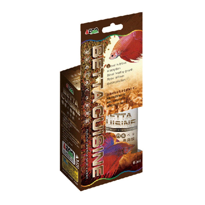 [HAPPY水族]愛族 AZOO 特級鬥魚專用飼料 25g/60ml 益生菌 鬥魚飼料 AZ80221 | 蝦皮購物