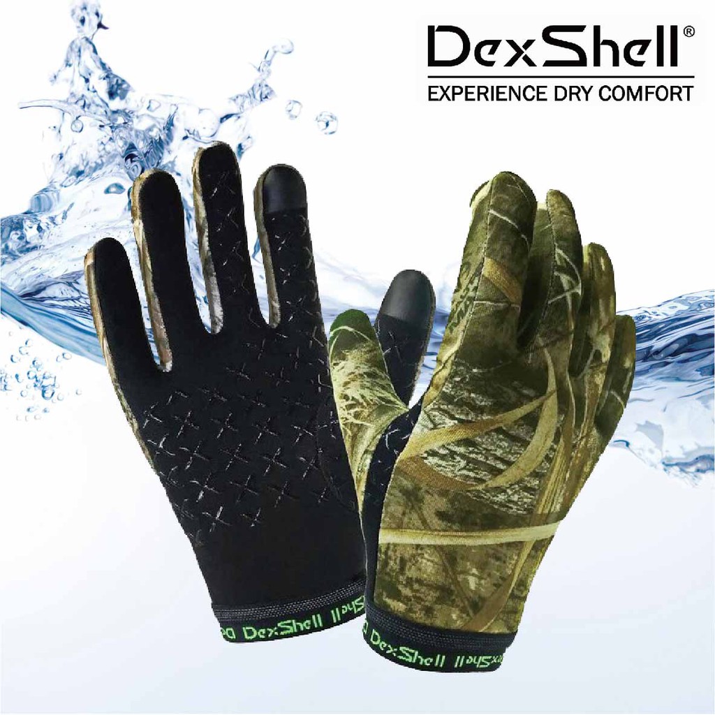 英國DEXSHELL DRYLITE CLOVES 狩獵迷彩 防水手套 | 蝦皮購物