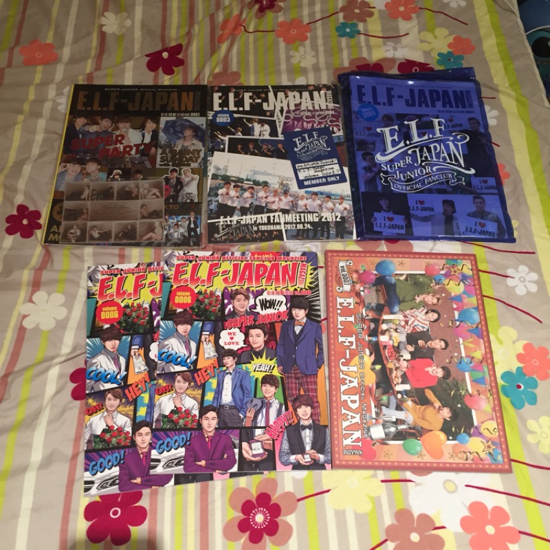SUPER JUNIOR ELF-JAPAN 日本ELF會刊 vol.2 3 4 6 7 | 蝦皮購物