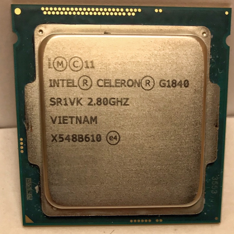 Intel Celeron G1840 (2M Cache, 2.80 GHz) | 蝦皮購物