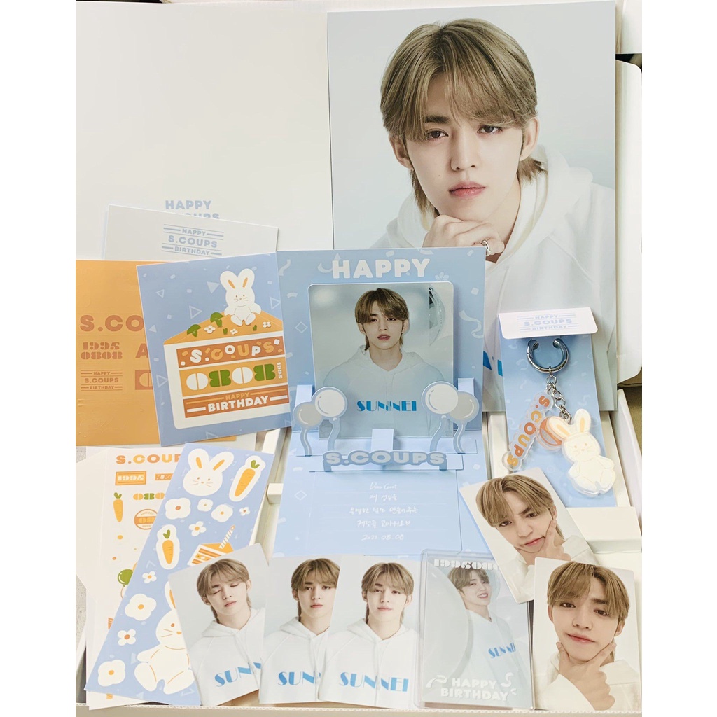 【官方】SEVENTEEN HAPPY S.COUPS DAY 生日組合包 BIRTHDAY BOX VER.2 崔勝哲 | 蝦皮購物