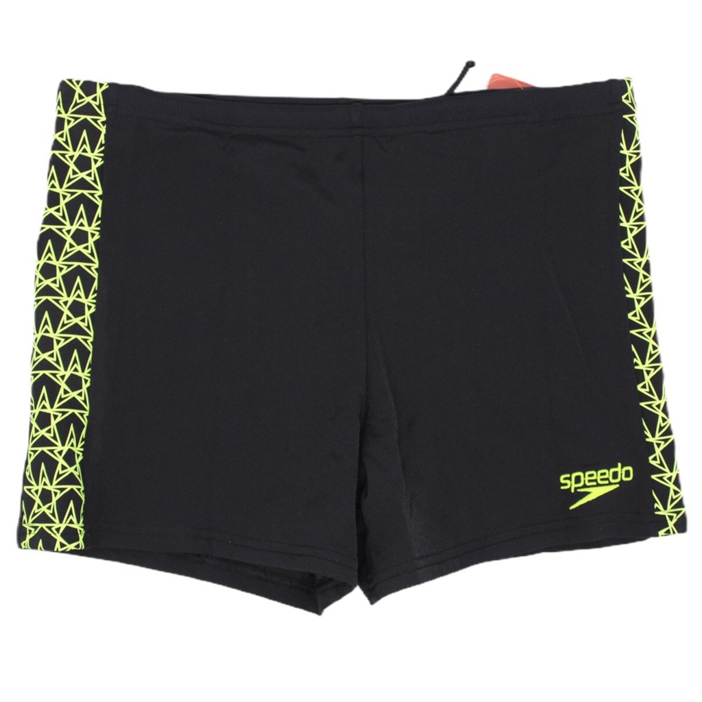 【詹姆士的店】Speedo BoomStar Splice 黑黃 SD812419A599 四角泳褲 訓練泳褲 泳褲 | 蝦皮購物