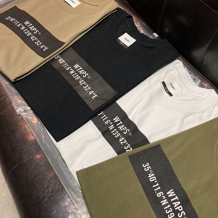 {XENO} 日本正品 WTAPS 20SS WTINC LOGO TEE GPS BOX 經緯度 日製 現貨 | 蝦皮購物