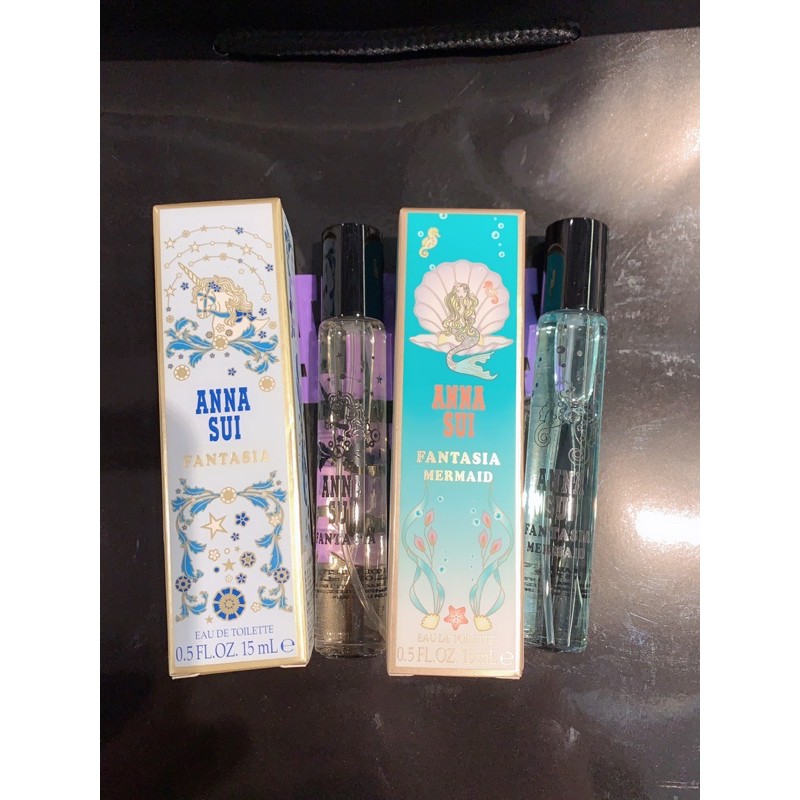 Anna sui 童話獨角獸+童話美人魚淡香水15ml | 蝦皮購物