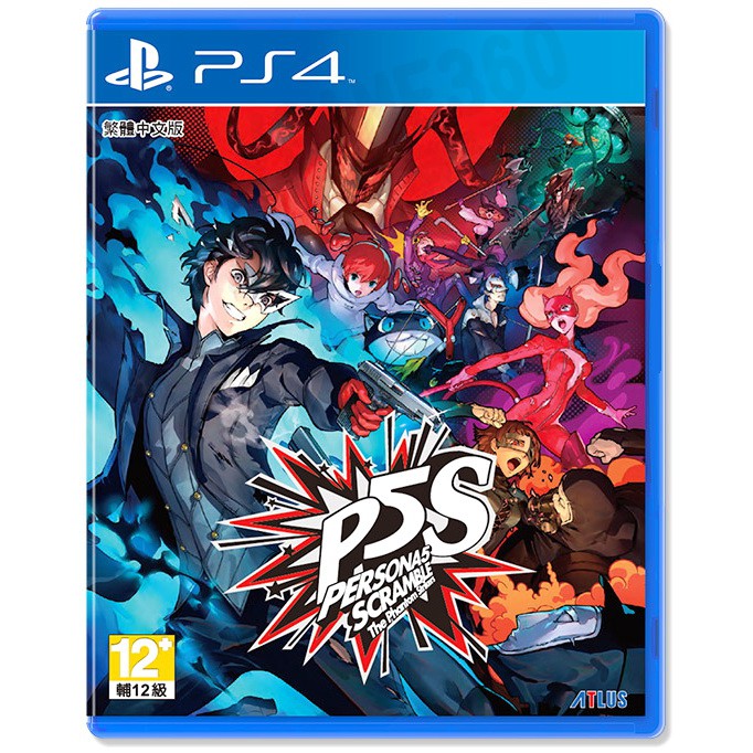 【全新未拆】PS4 女神異聞錄5 亂戰 魅影攻手 PERSONA V 5 SCRAMBLE P5S 中文版 台中恐龍電玩 | 蝦皮購物