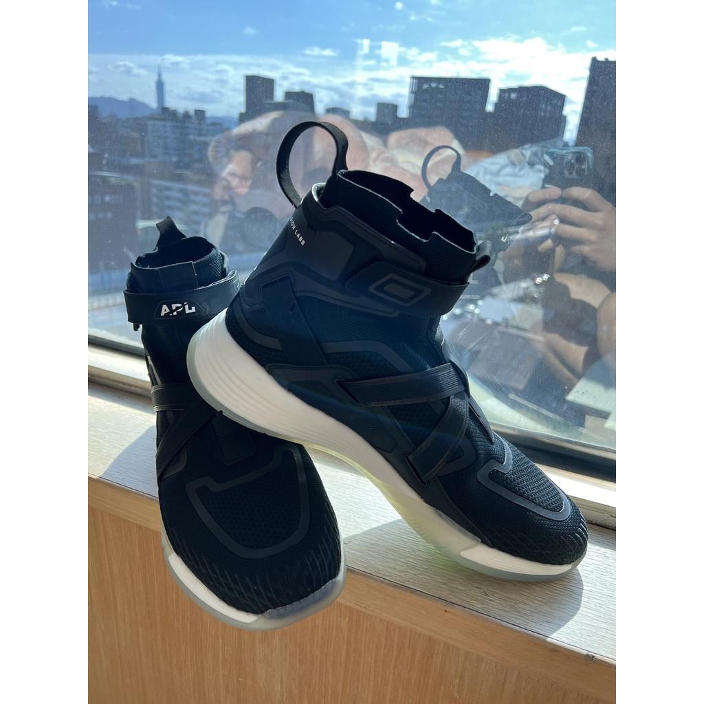 APL 籃球鞋 SUPERFUTURE 高筒運動編織 - 黑 (US 12 / 30 CM) | 蝦皮購物