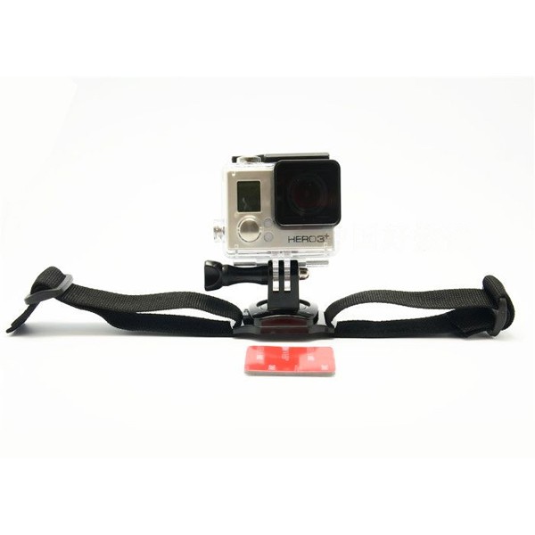 【附發票】GOPRO 全系列通用 副廠 可360度旋轉 可調整頭盔綁帶 頭盔帶 頭帶 | 蝦皮購物