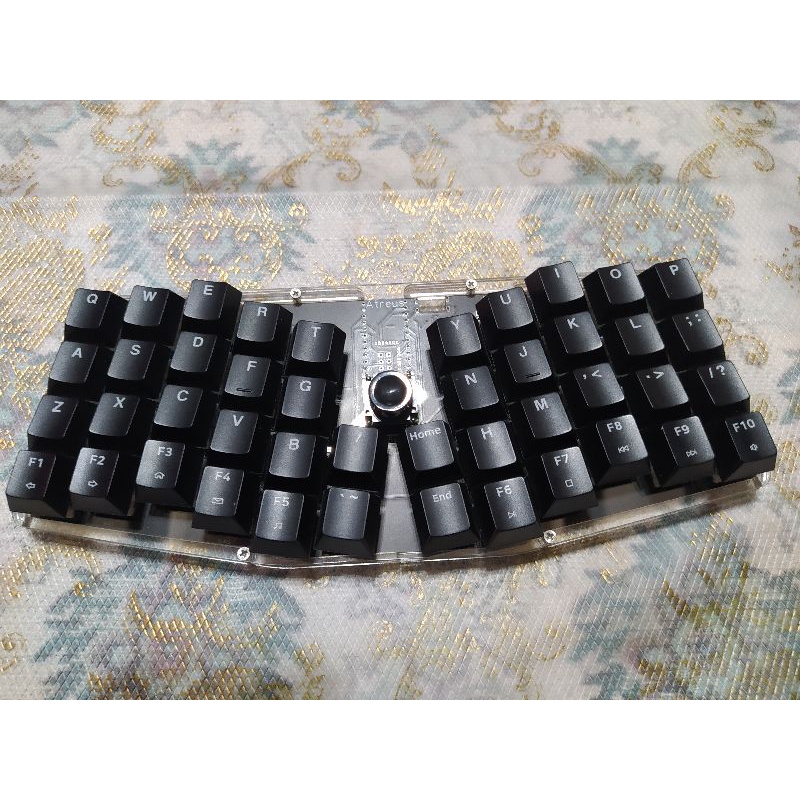 Atreus 44鍵 40% 鍵盤 trackpoint QMK micro USB介面 全鍵熱插拔 支援VIA介面 | 蝦皮購物
